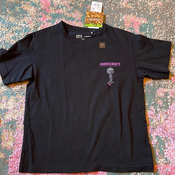 Uniqlo | Shirts & Tops | Uniqlo Minecraft Tshirt Size 78 Nwt | Poshmark